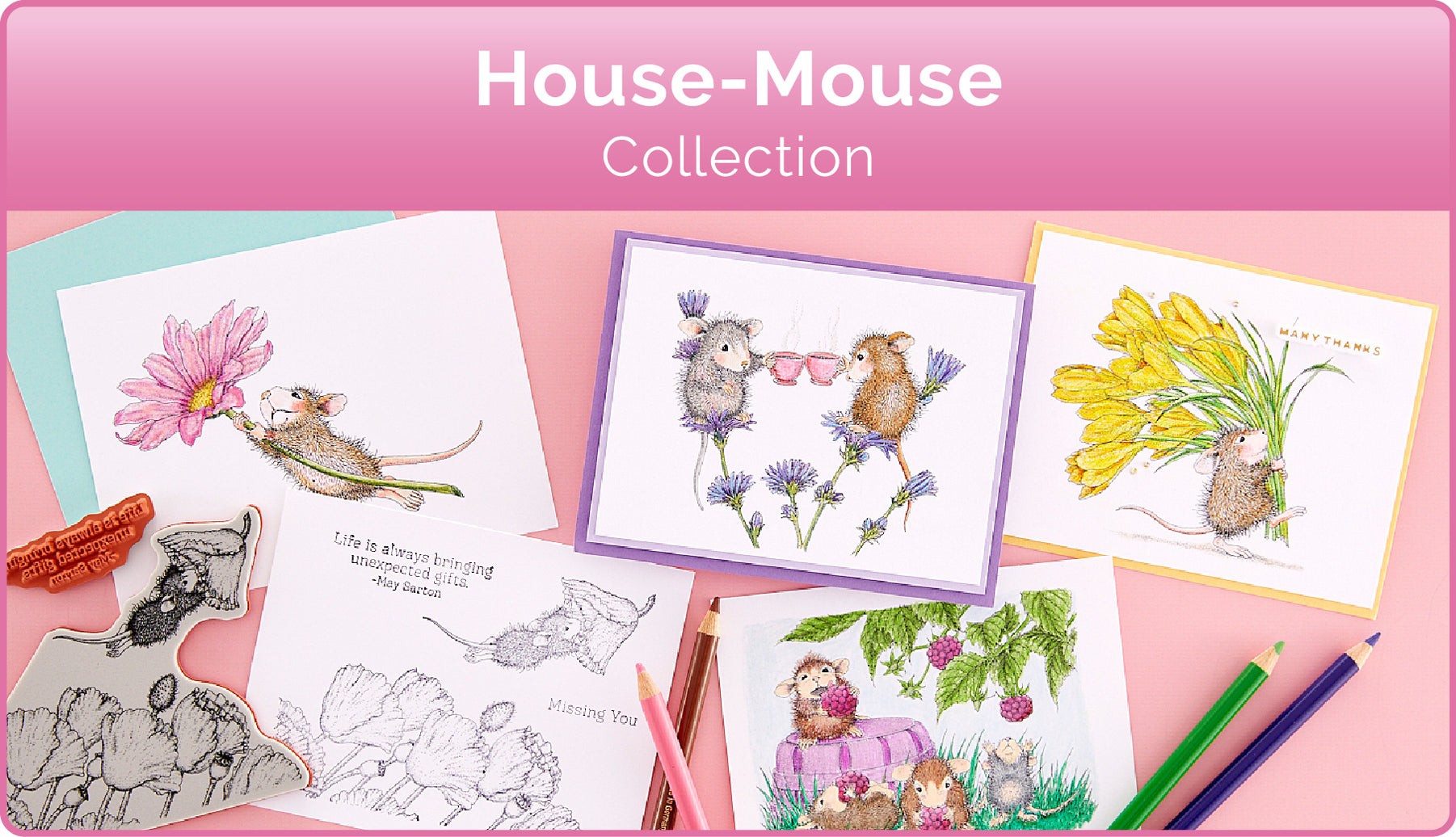 Spring Collection by House-Mouse Designs - Spellbinders Paper Arts
