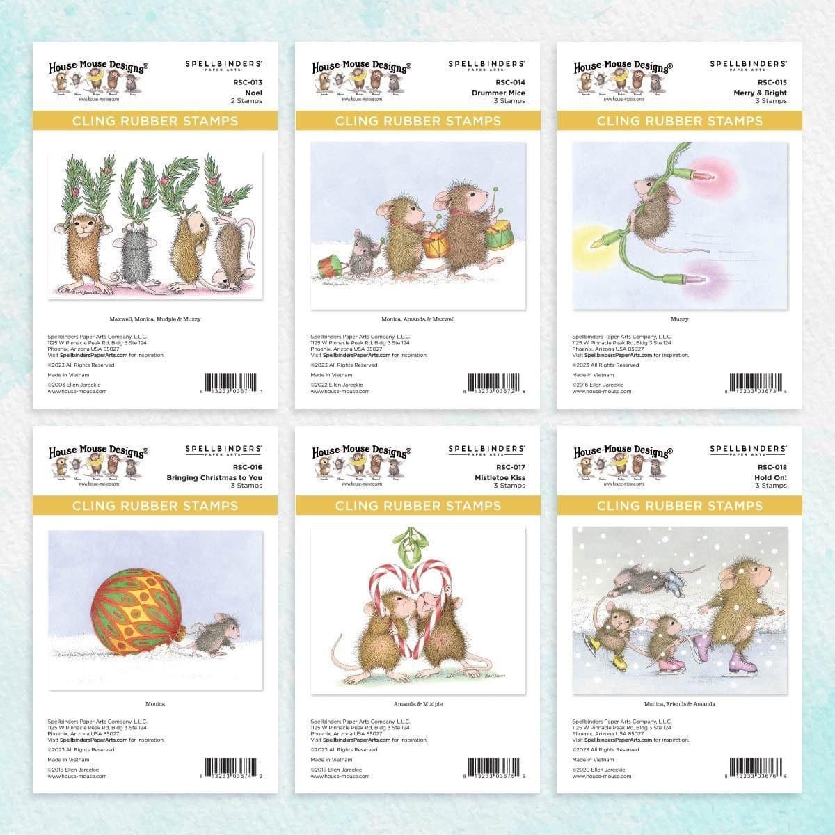 House-Mouse Holiday Collector Bundle - Spellbinders Paper Arts