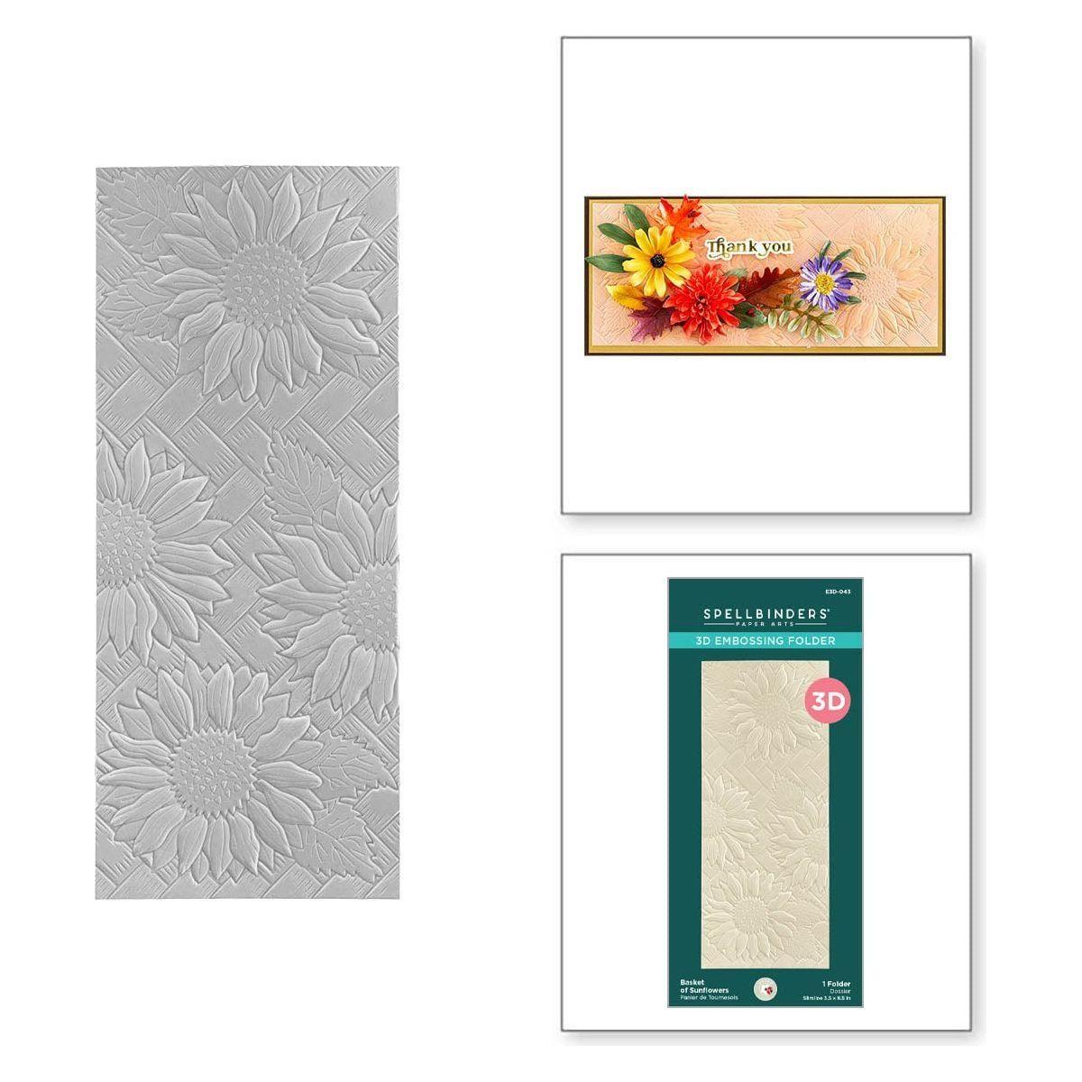 3D Embossing Folders | Spellbinders Paper Arts - Spellbinders Paper Arts