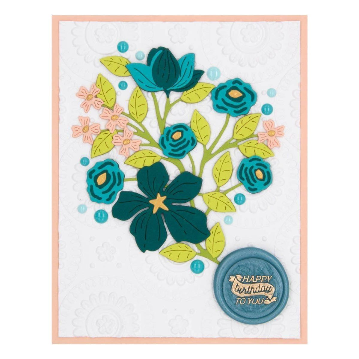 Mandala Blooms 3D Embossing Folder from the Sealed for Summer Collecti ...
