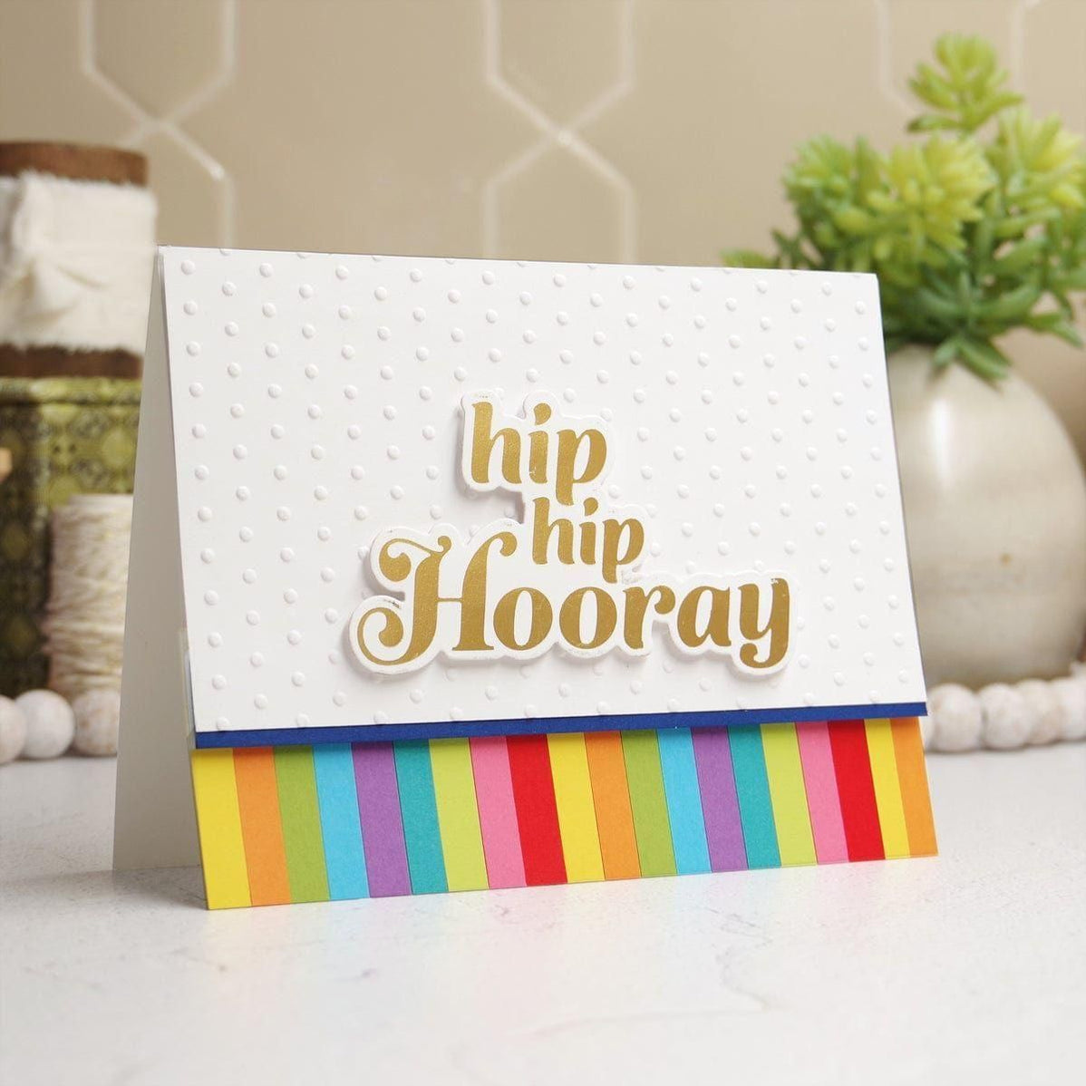 Tiny Dots Embossing Folder from the It's My Party Too Collection ...