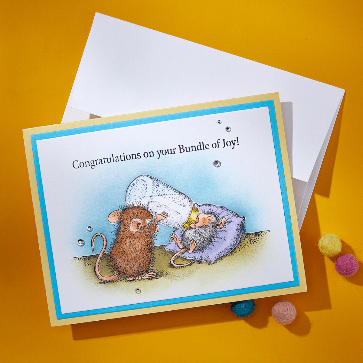 Bundle of Joy Cling Rubber Stamp Set from the House-Mouse Creative Day ...