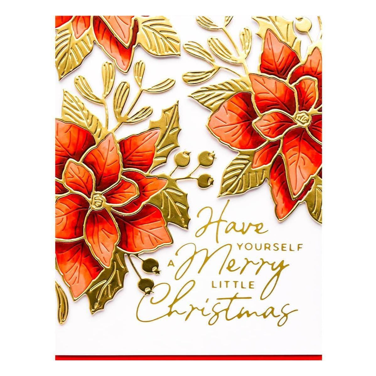 Poinsettia Bloom Etched Dies from the De-Light-Ful Collection by Yana ...