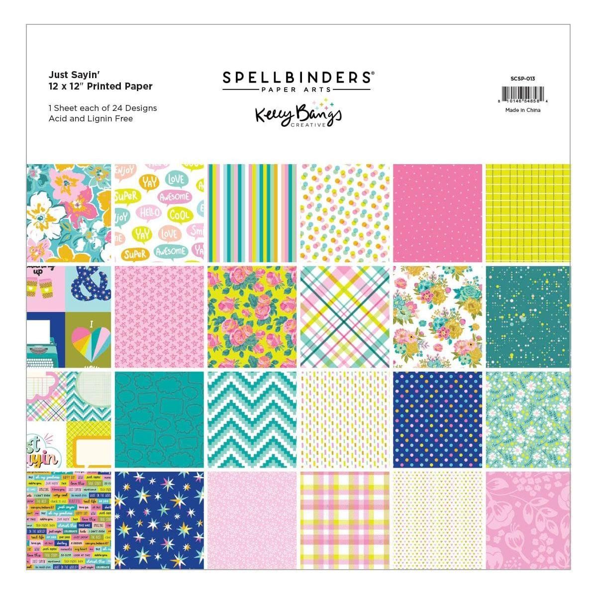 Spellbinders | Just Sayin’ - Kristie Marcotte