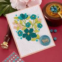 Mandala Blooms 3D Embossing Folder from the Sealed for Summer Collecti ...