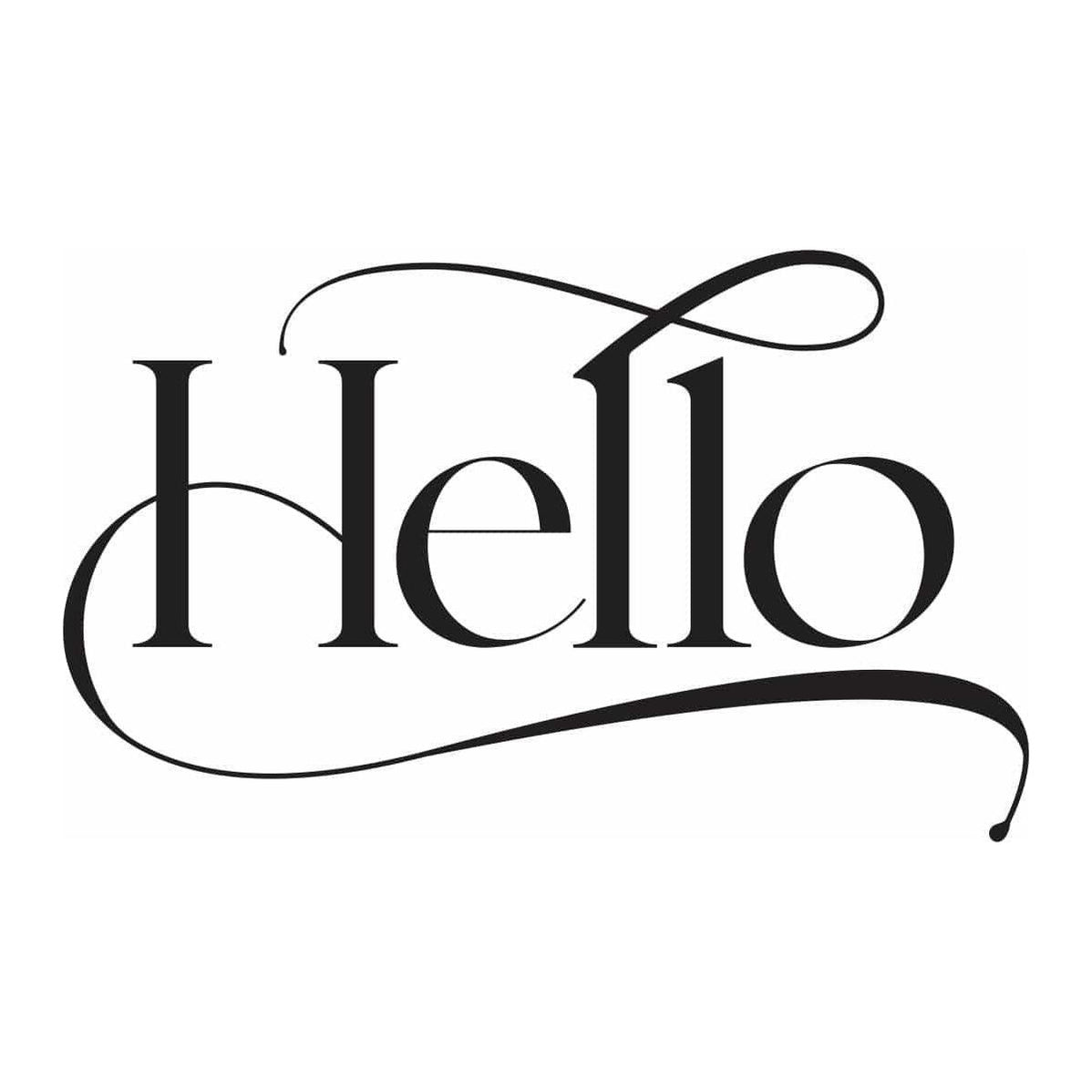 Hello Press Plate from the BetterPress Collection | Spellbinders ...