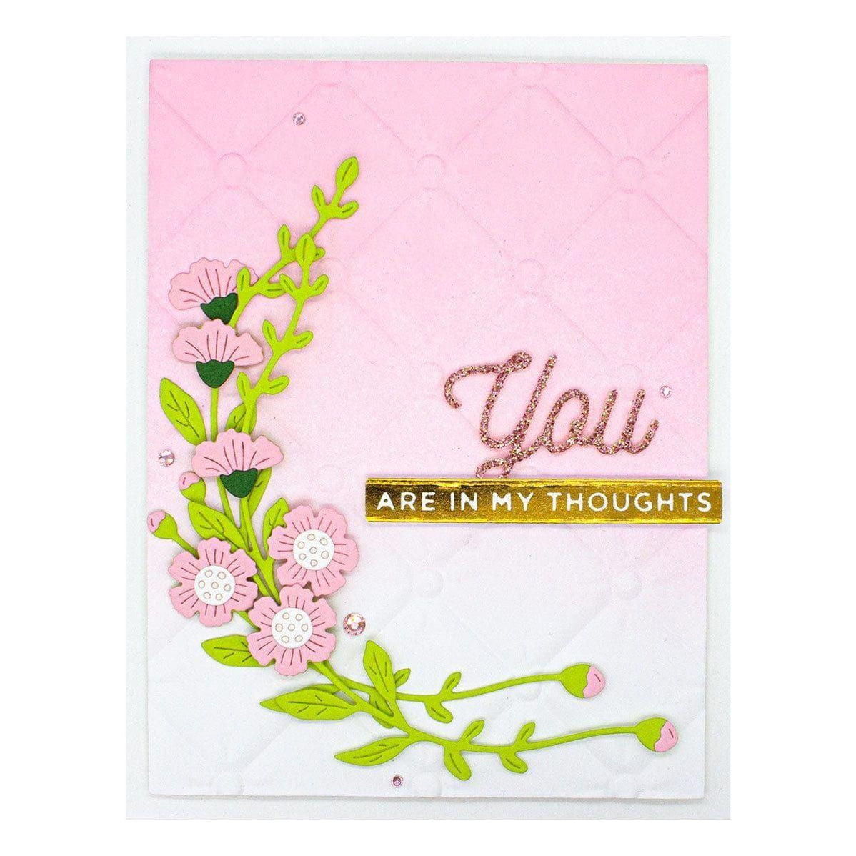 Tufted 3D Embossing Folder - Spellbinders Paper Arts