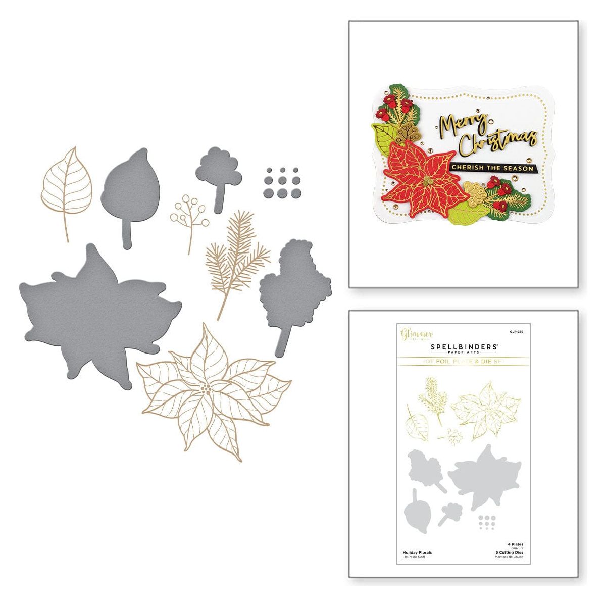Glimmer Hot Foil Plates & Die Sets | Spellbinders Paper Arts ...
