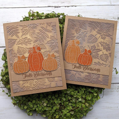 Falling Leaves Embossing Folder | Fall Traditions Collection ...