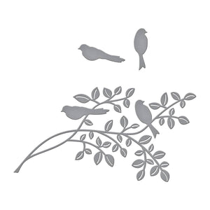 Sealed Birds Etched Dies from the Sealed by Spellbinders Collection ...