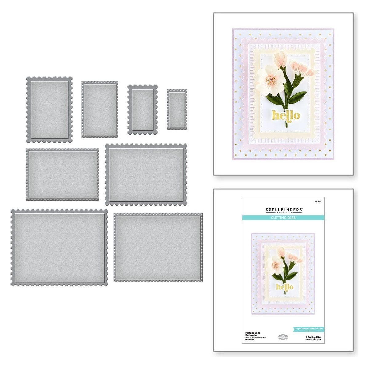 Postage Edge Shapes Collection by Becca Feeken - Spellbinders Paper Arts