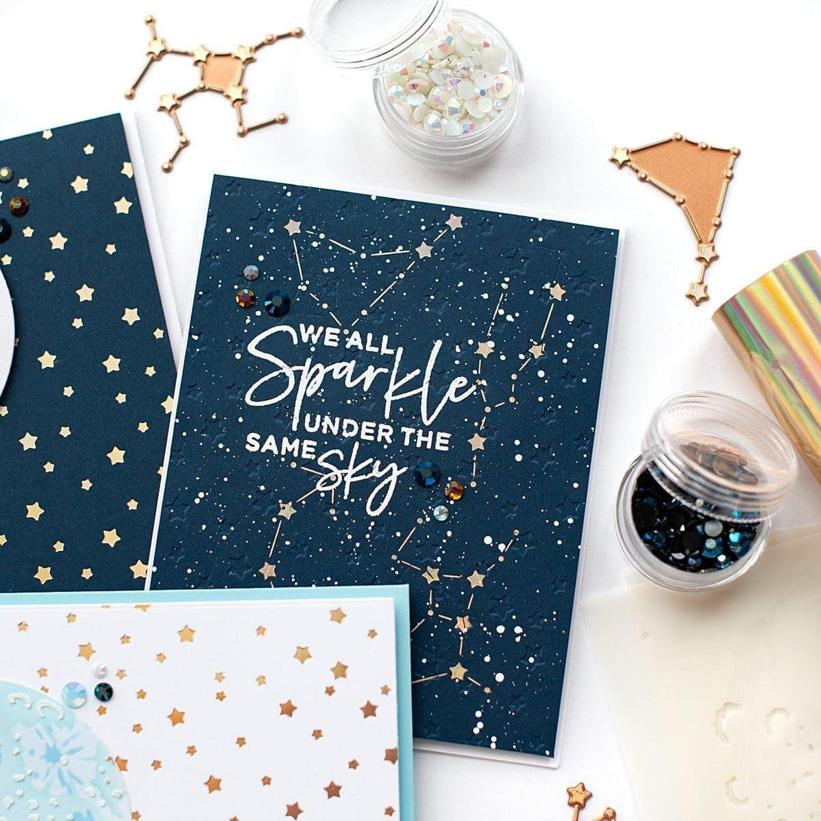 Stargazer Embossing Folder from Celestial Zodiacs Collection ...