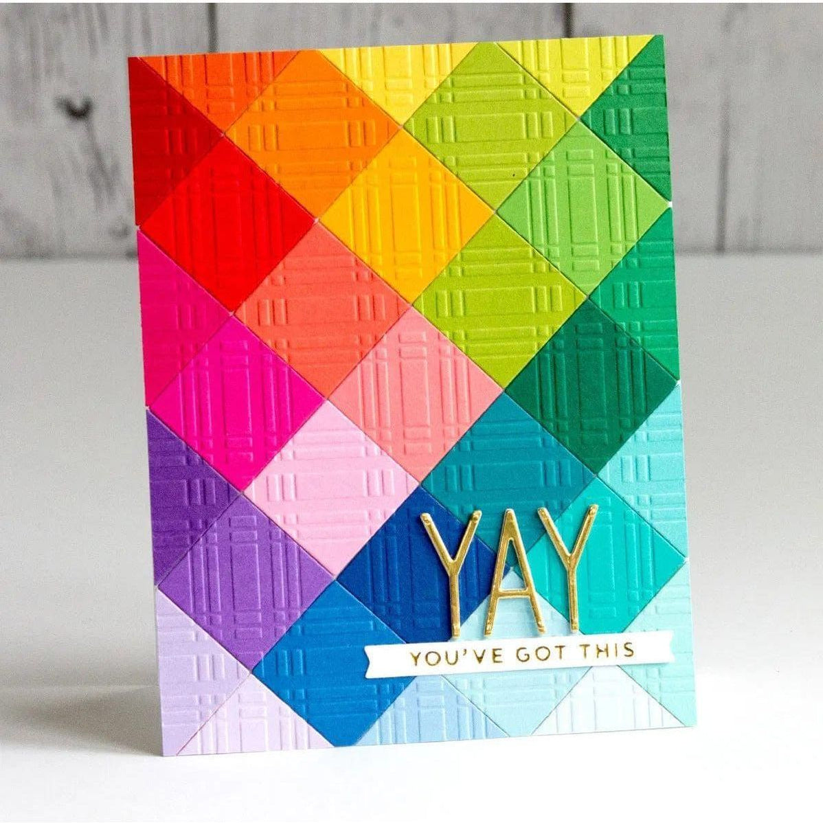 Plaid Company Embossing Folder - Spellbinders Paper Arts