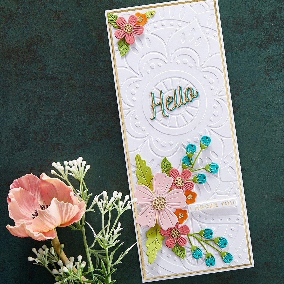 Be Bold Blooms Etched Dies from the Be Bold Collection - Spellbinders ...
