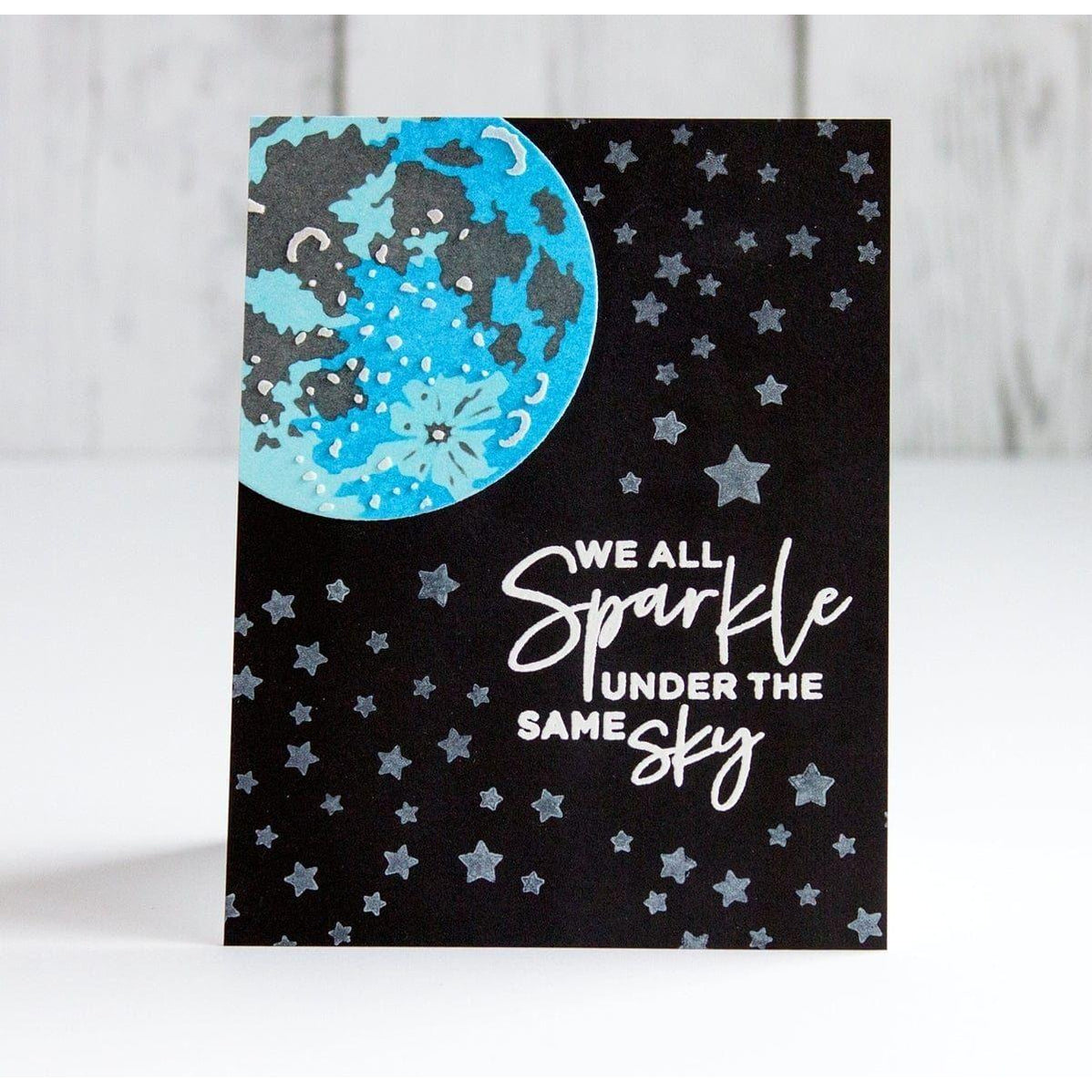 Layered Full Moon Stencil from Celestial Zodiacs Collection ...