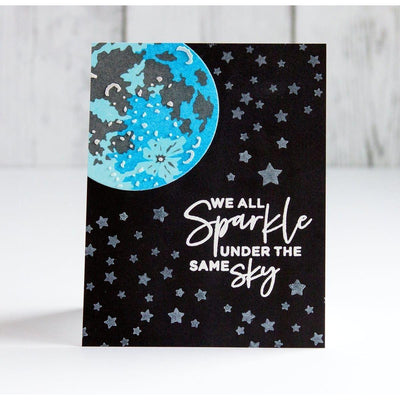 Layered Full Moon Stencil from Celestial Zodiacs Collection ...