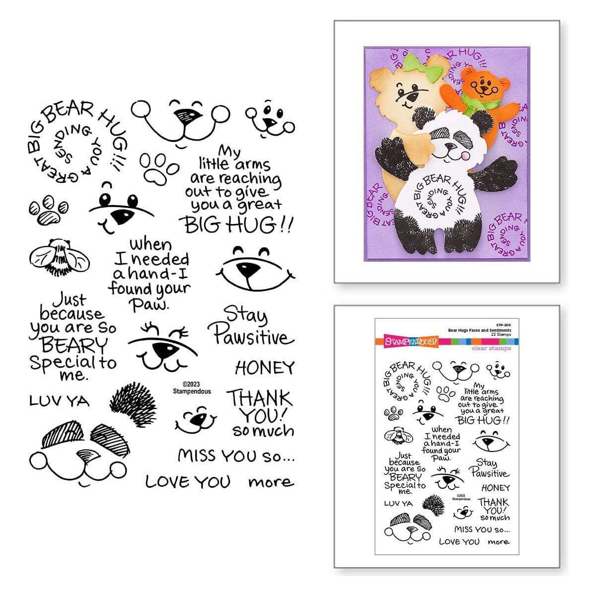 Stampendous Hugs Collection - Spellbinders Paper Arts