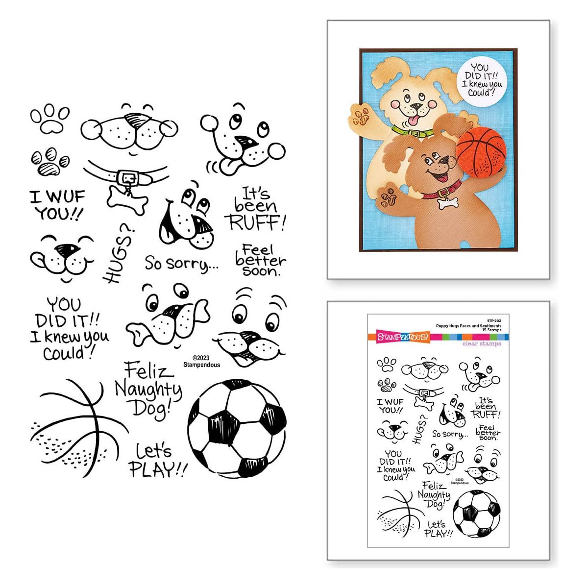 Stampendous Hugs Collection - Spellbinders Paper Arts